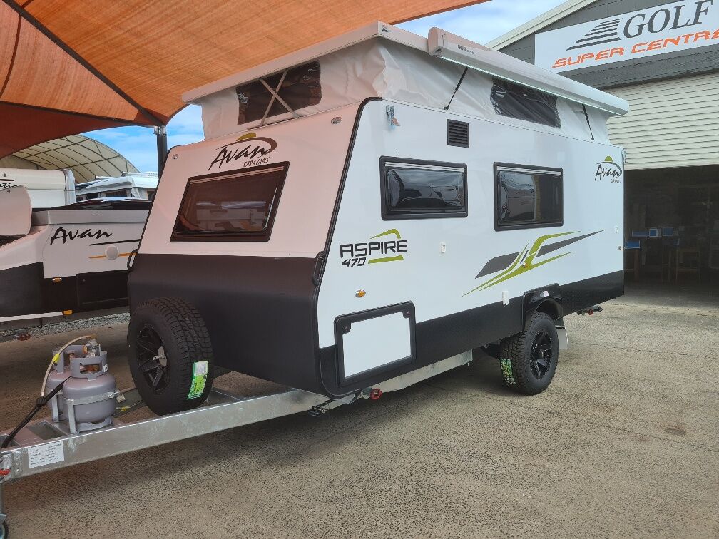 Avan Aspire 470 Pop Top Adventure Pack | Golf Super Centre
